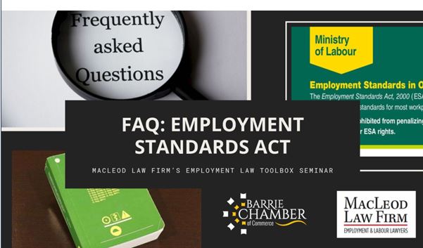 MacLeod Law Firm’s Employment Law Toolbox Seminar | 93.1 Fresh Radio