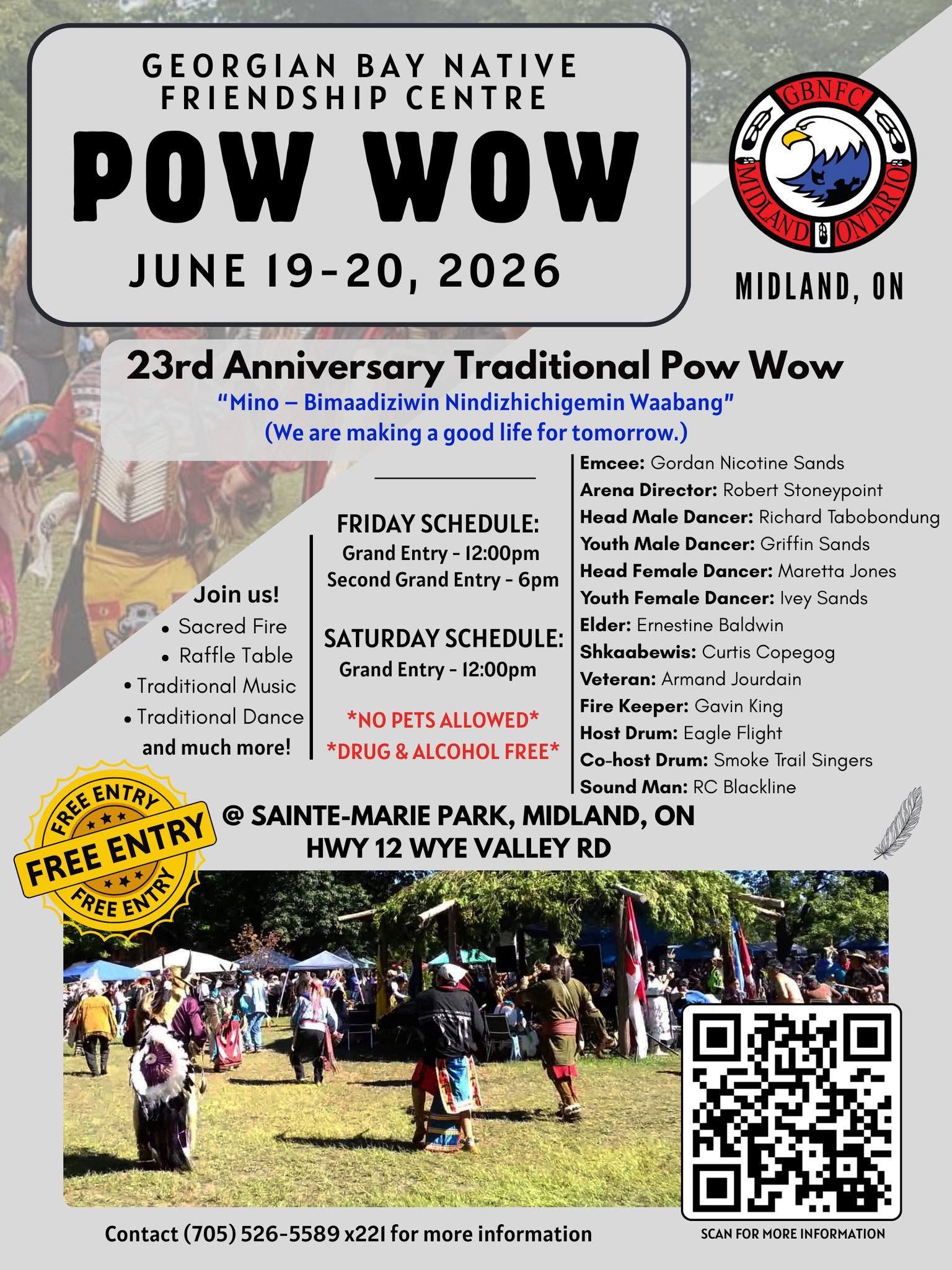 Georgian Bay Native Friendship Centre 23rd Annual Pow Wow | 93.1 Fresh ...